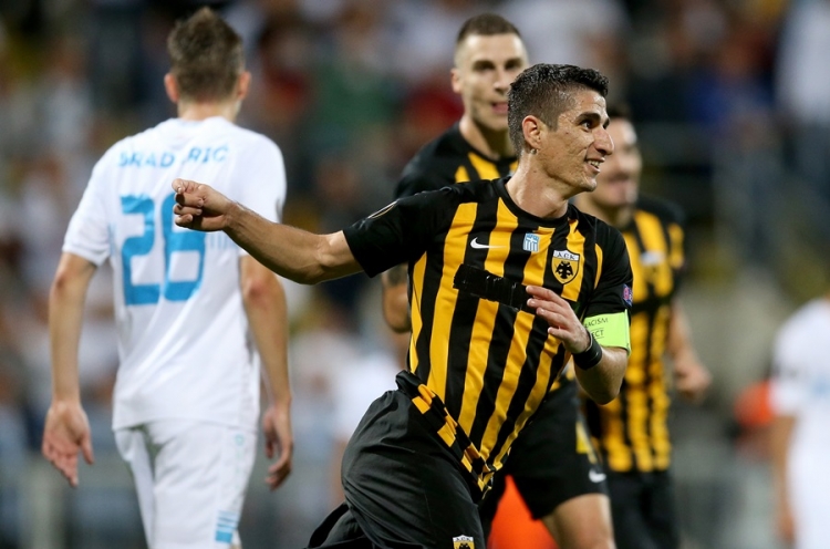 Petros Mantalos neće igrati protiv Hrvatske i Rijeke, kapetan AEK-a ...