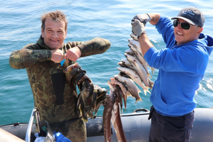 Mate Barešić novi prvak Hrvatske u podvodnom ribolovu, Boris Reinić ...